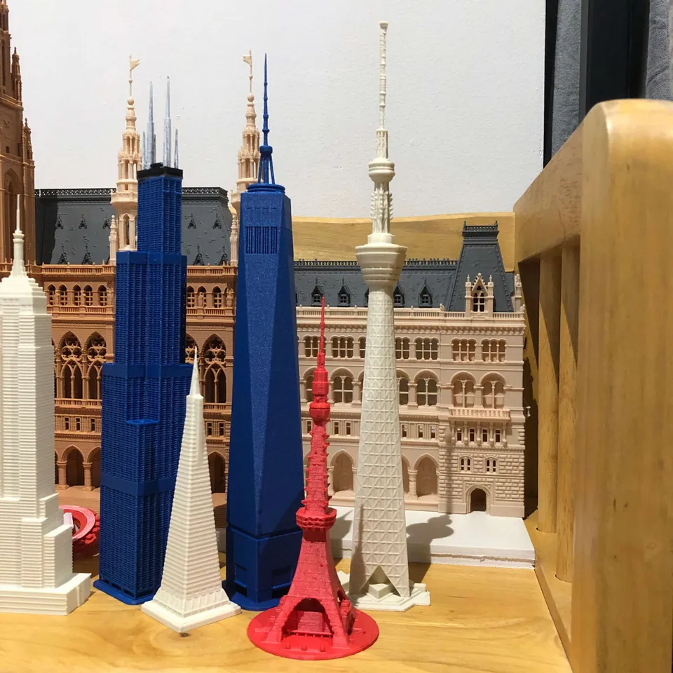 Tokyo Skytree - Japan by MiniWorld3D | Download free STL model ...