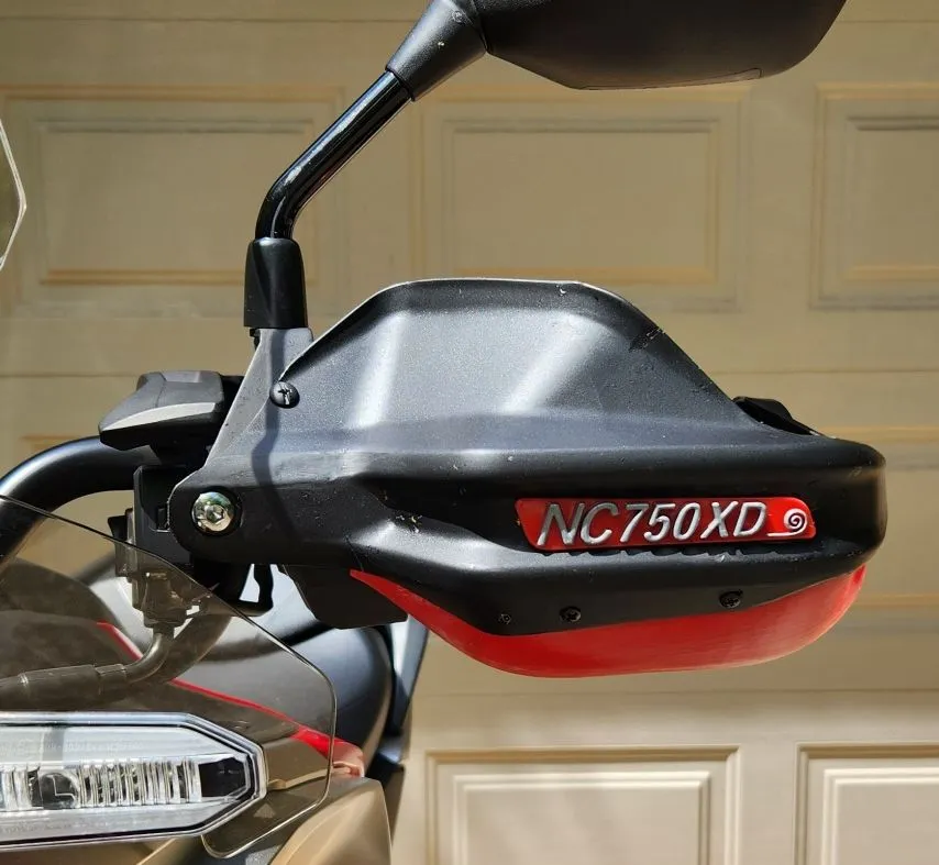 NC750XD Motorcycle Handguard Mod by garyfain | Download free STL model ...