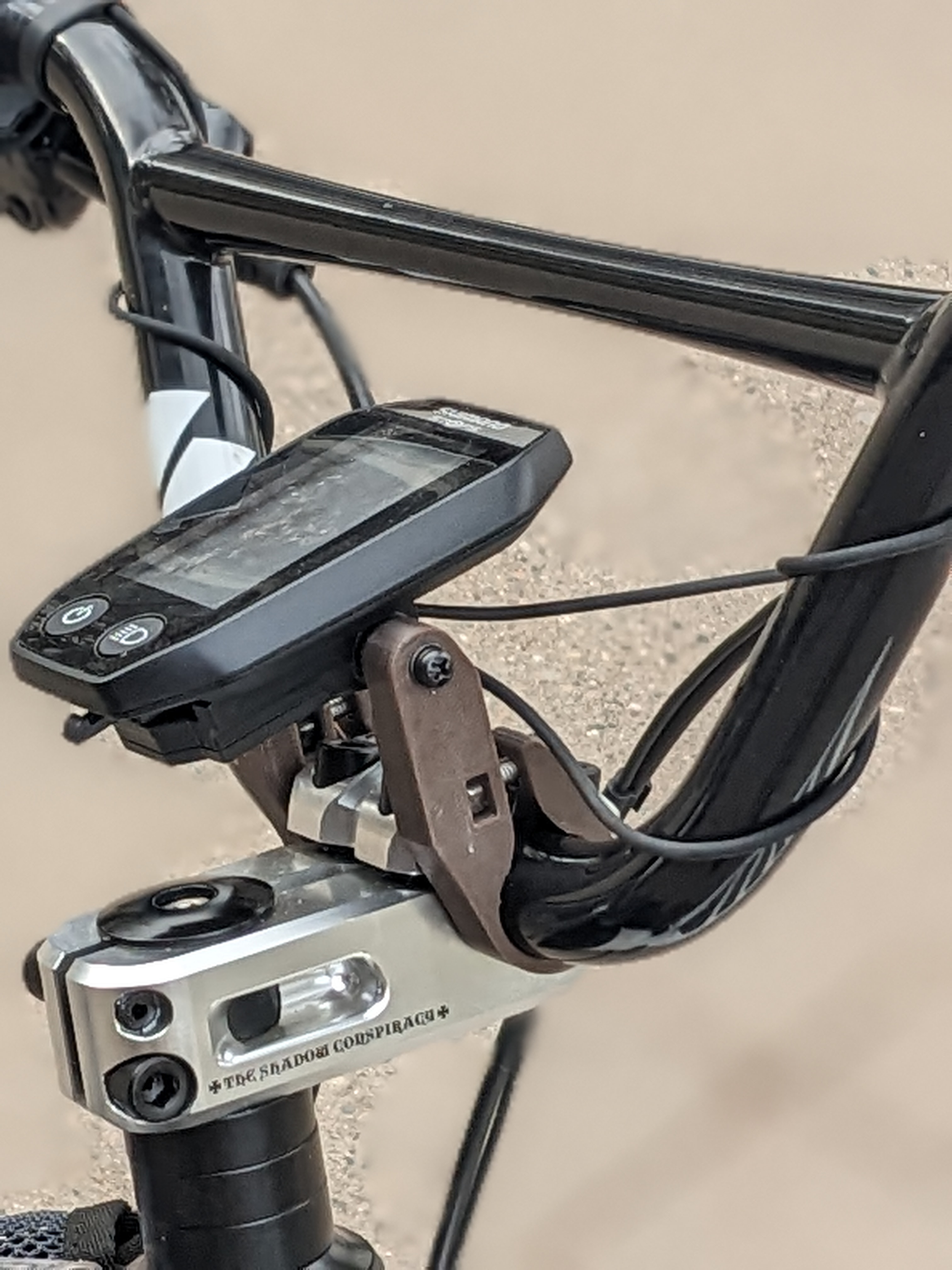 Shimano STEPS E-Bike Computer Mount for 22.2mm | BMX 7/8" Handlebars by ...