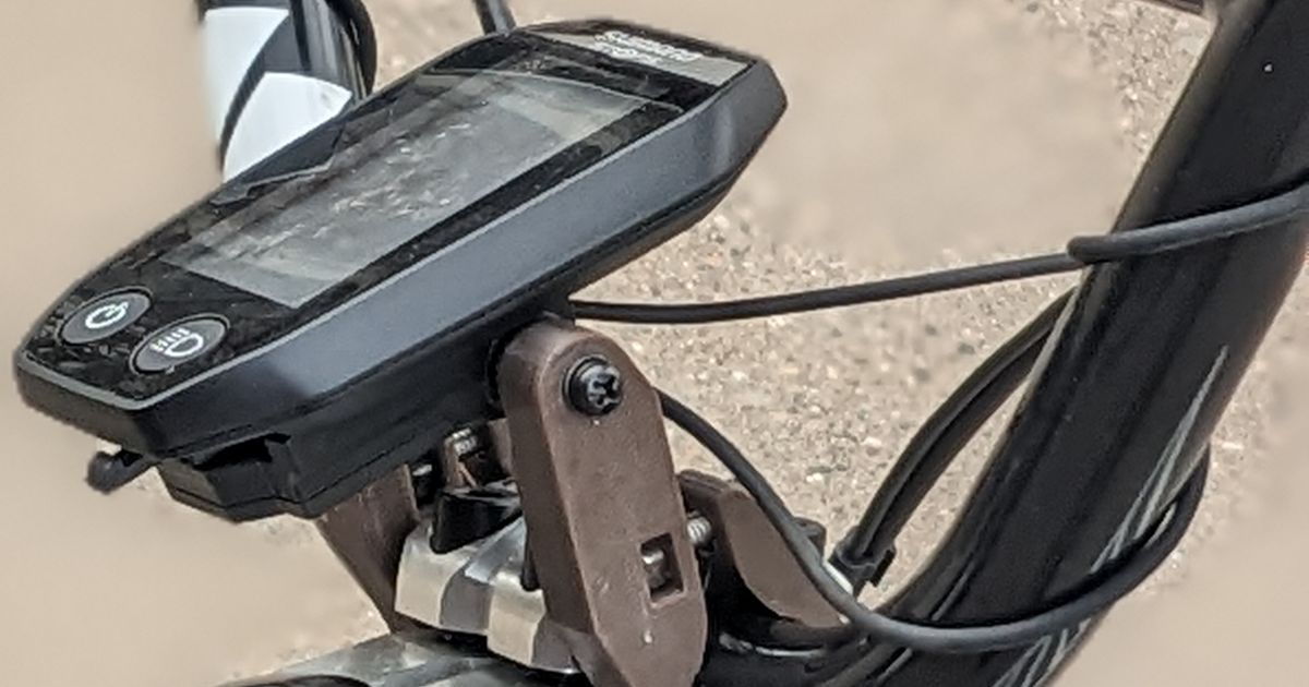 Shimano STEPS E-Bike Computer Mount for 22.2mm | BMX 7/8" Handlebars by ...