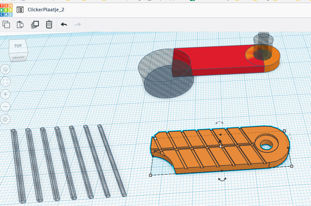Clicker plate (Hoyt) by ludodg | Download free STL model | Printables.com
