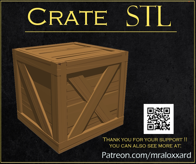 Medieval crate by Alex Manseau-Sanscartier | Download free STL model ...