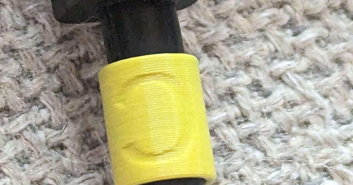 Cableclip (Text on Cylinder) by Robert Schiele | Download free STL ...