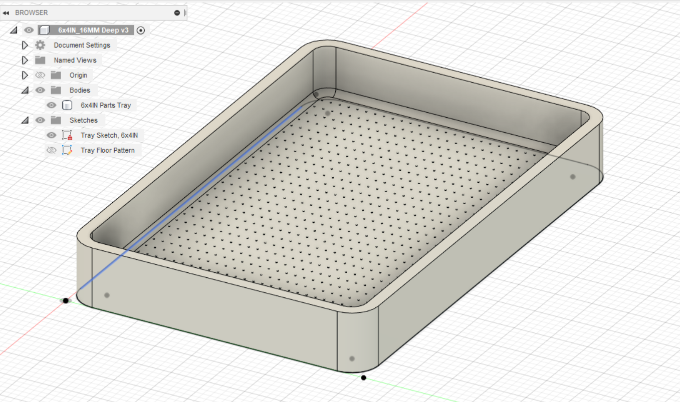 Minimal 6" x 4" Armorer / Parts Tray by Andrew Nelson | Download free ...