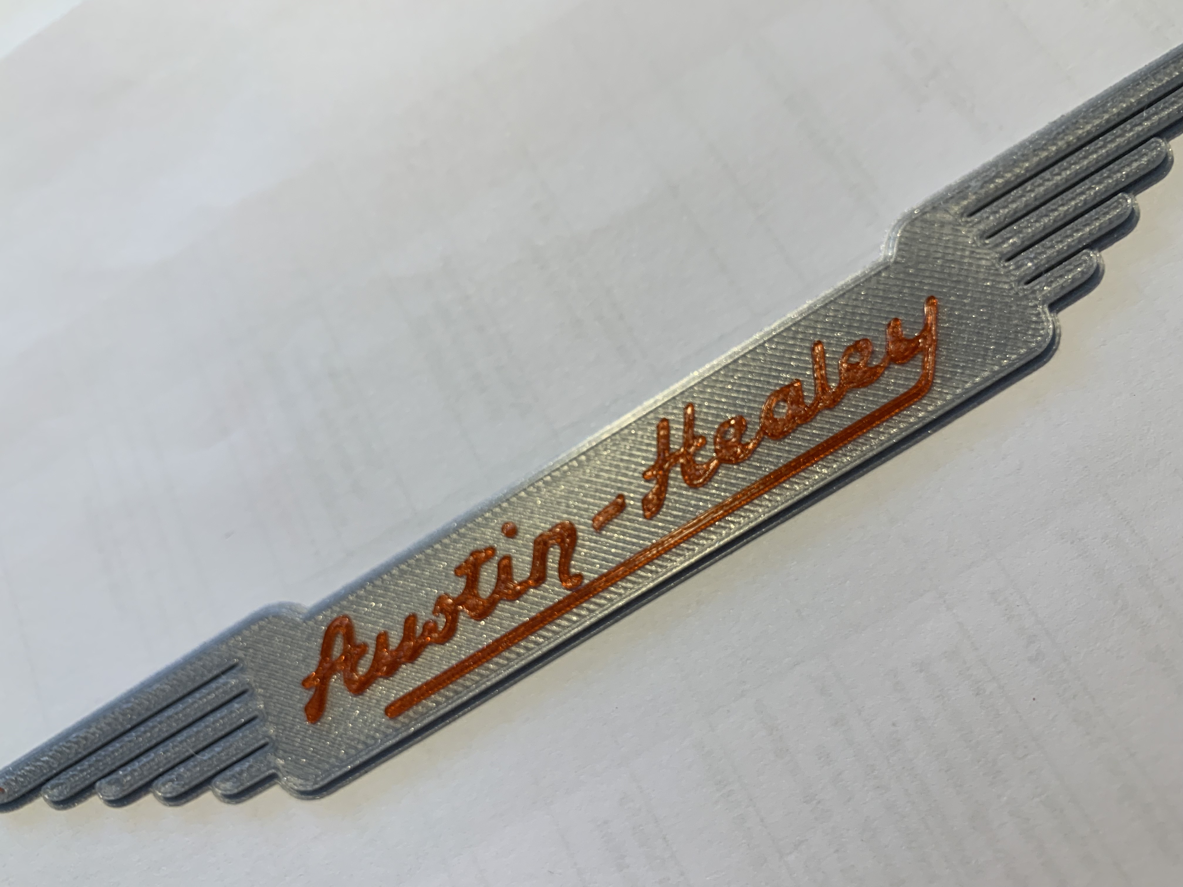 Austin Healey Front Insigna by BRIM | Download free STL model ...
