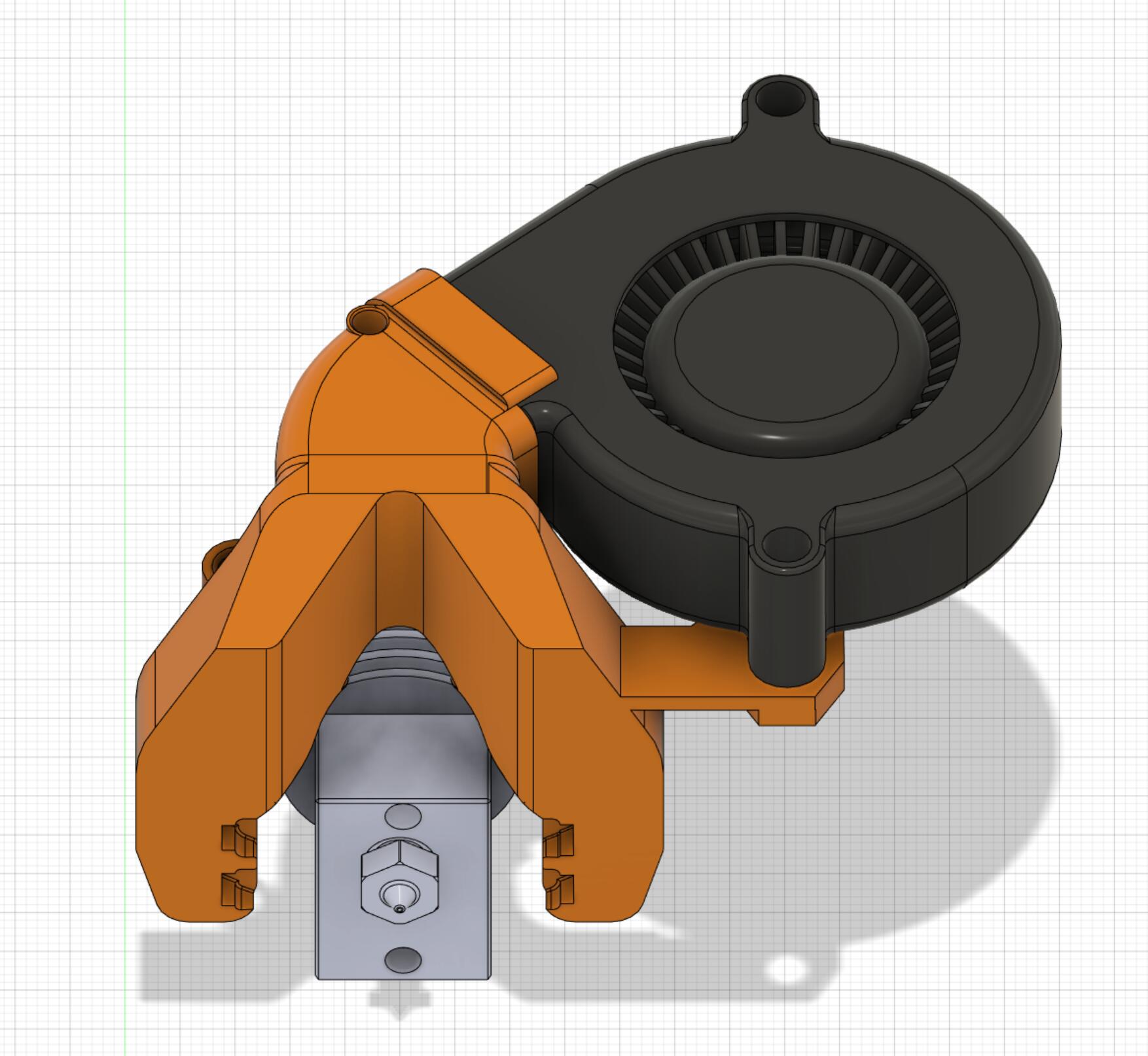 Fanduct For MK3 BMG extruder by Joshua Young | Download free STL model ...