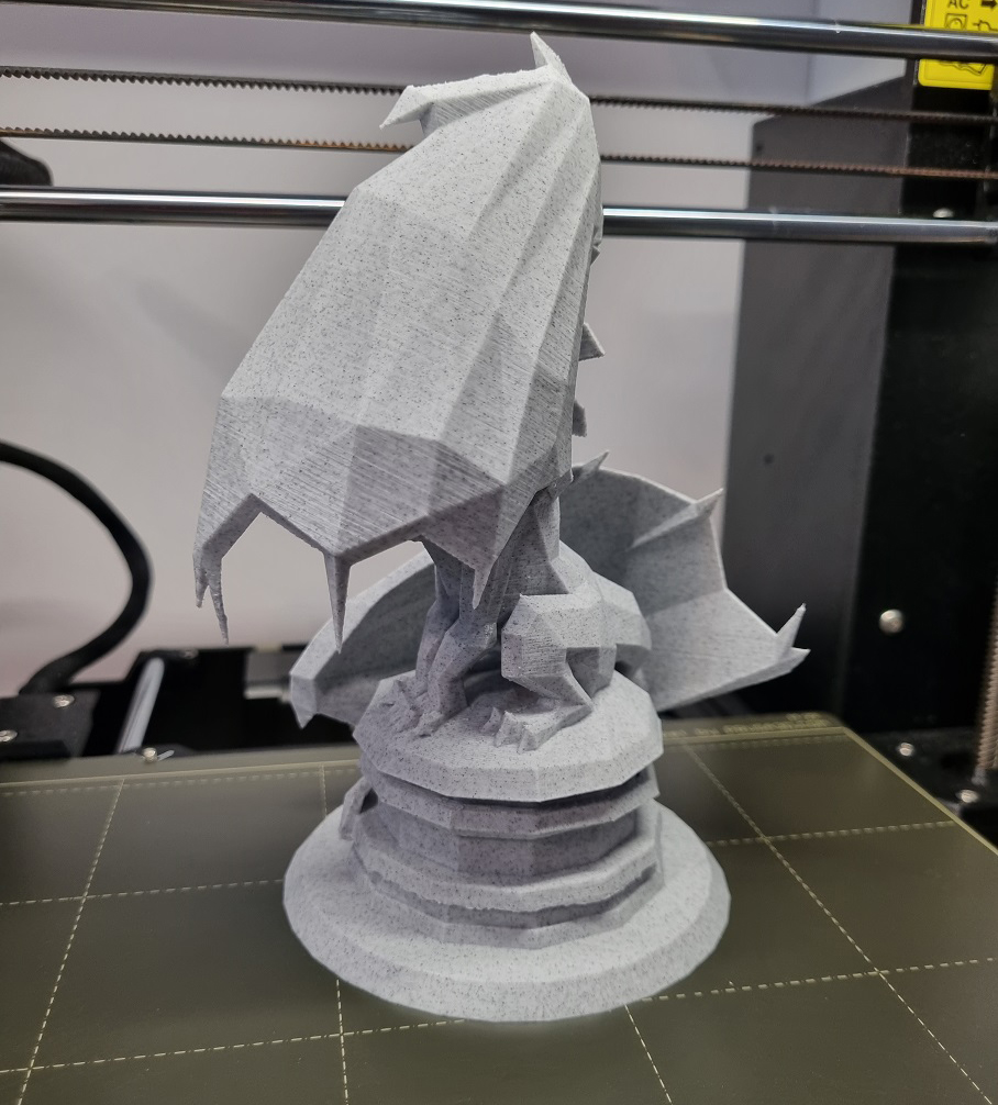 Dark Master Statue (Malefor from The Legend of Spyro) by Shushuda ...