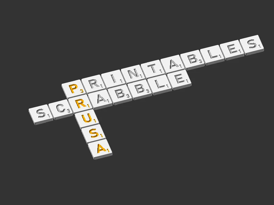 Scrabble by Jack | Download free STL model | Printables.com