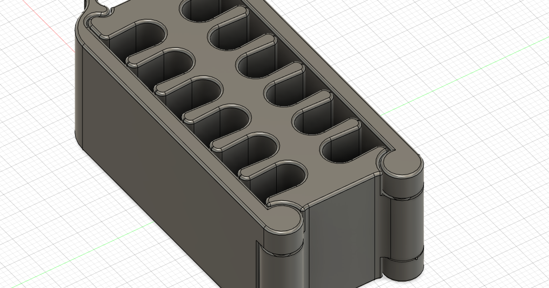 Cable clamp 6x2 networking cat cable by Hanzzzie | Download free STL ...