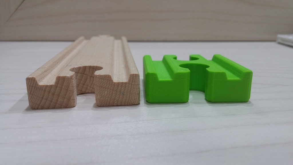 Wooden train railways spacers compatible to IKEA set by KDima ...