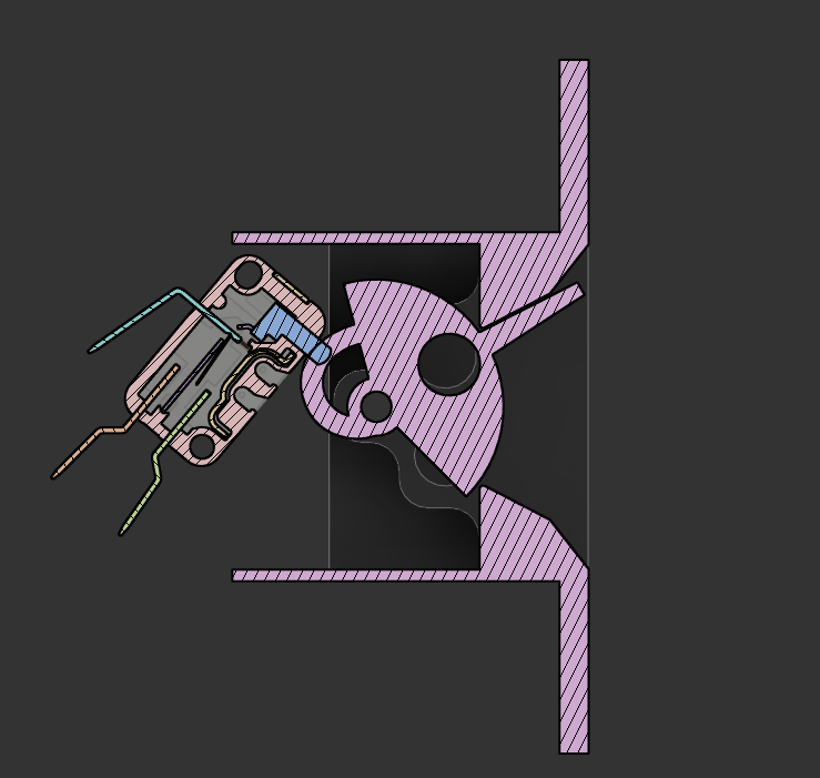 Big Red Switch (IBM XT Style) with magnetic latching by Axeman ...