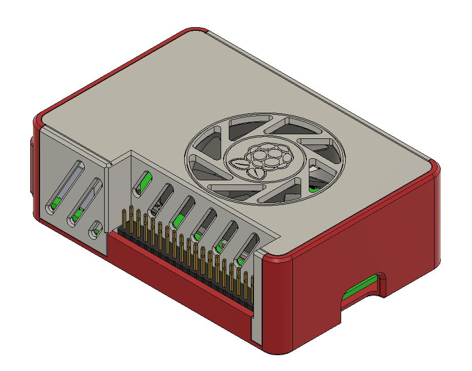 Raspberry Pi 4B Case by InternalError33 | Download free STL model ...