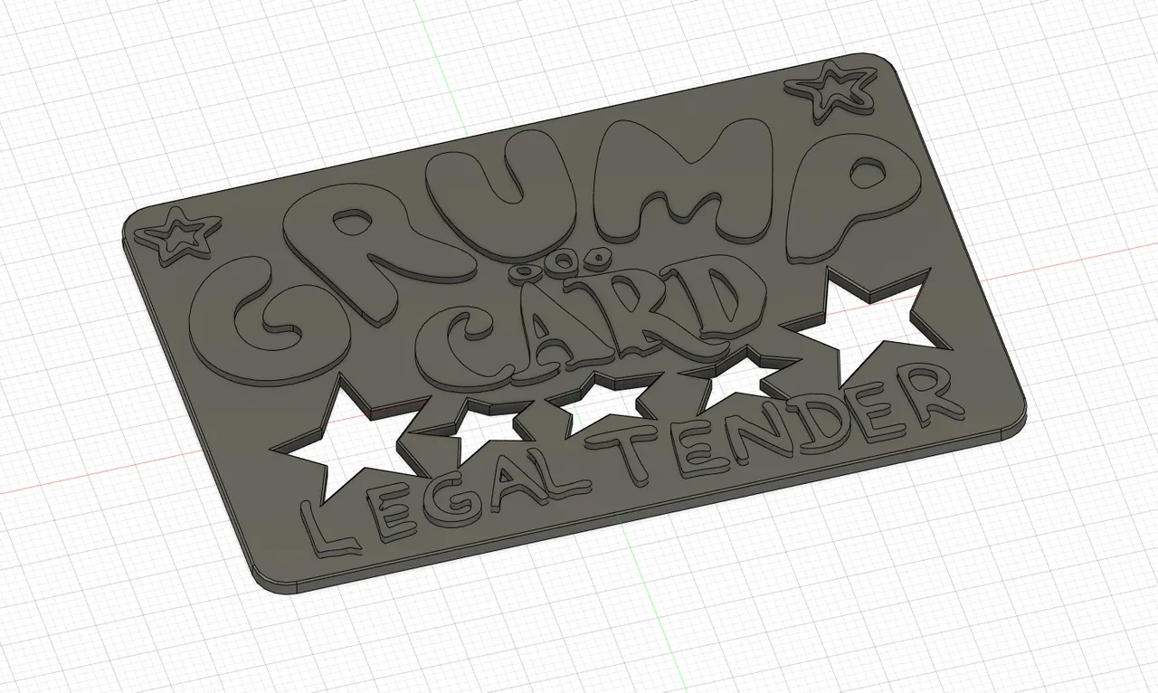 Horrid Henry's Grump Card by oroz | Download free STL model ...