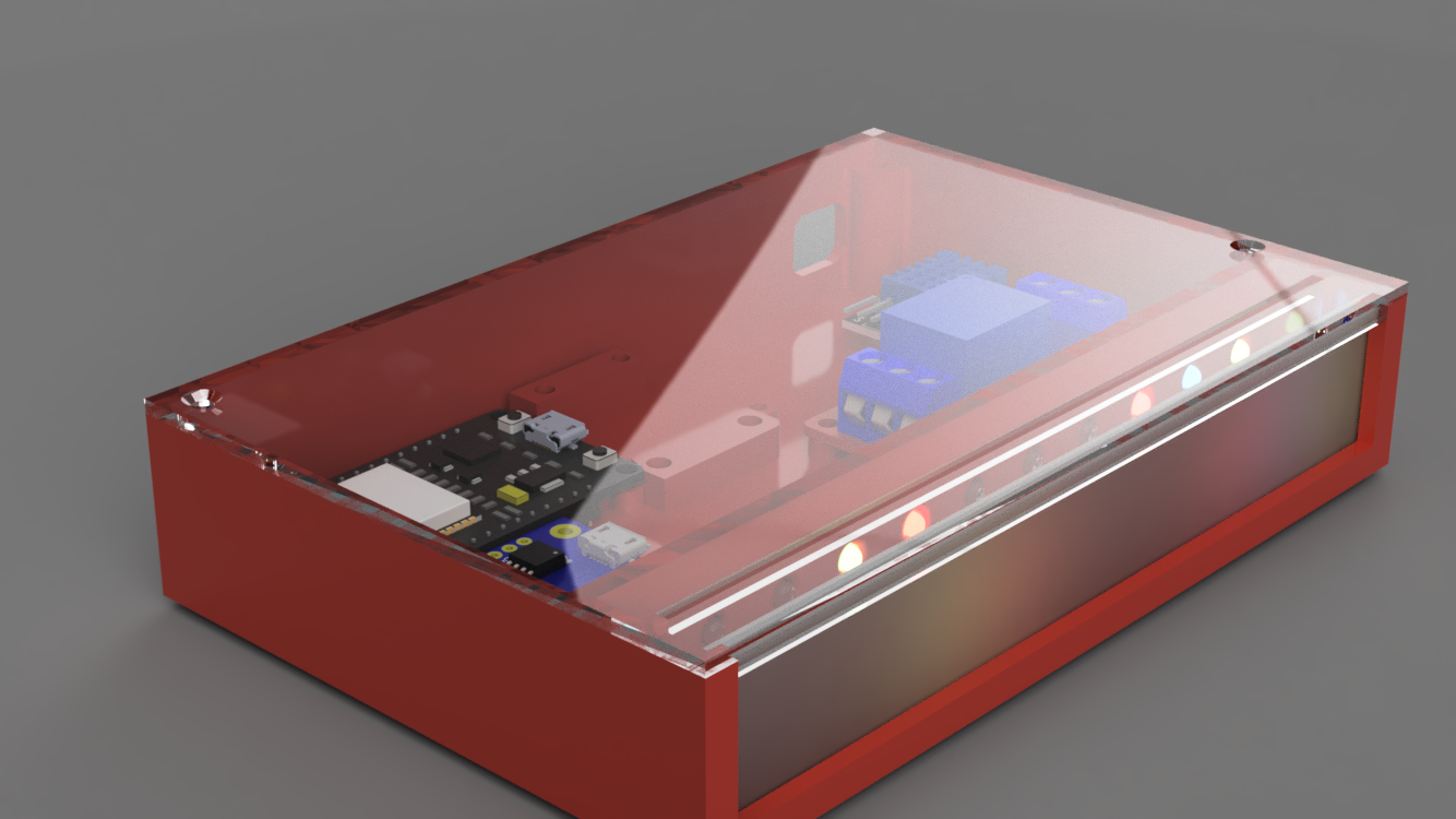 ESP32 ESP8266 LED box for homeassistant par Andrea Cavagna ...