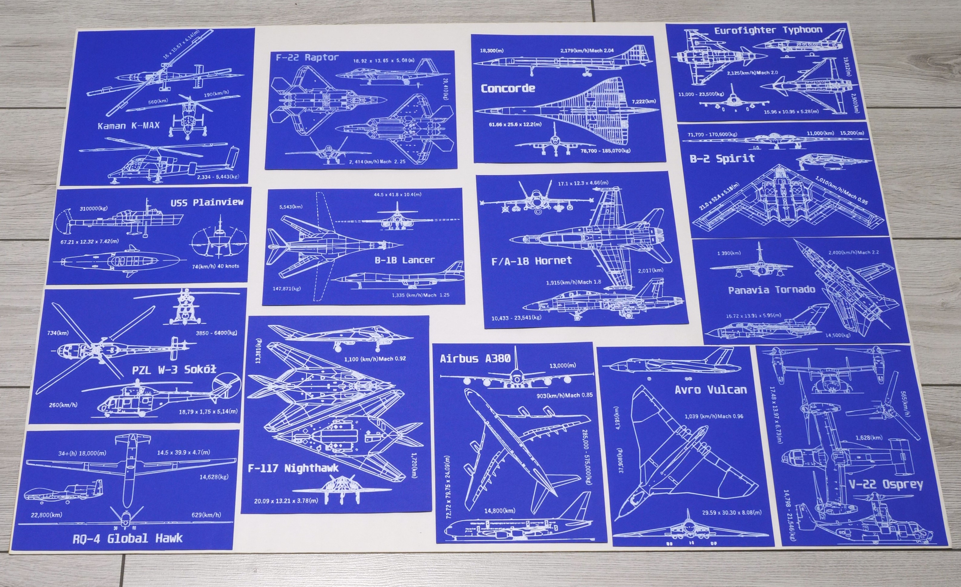 Printable Blueprints Collection by Basement Creations | Download free ...