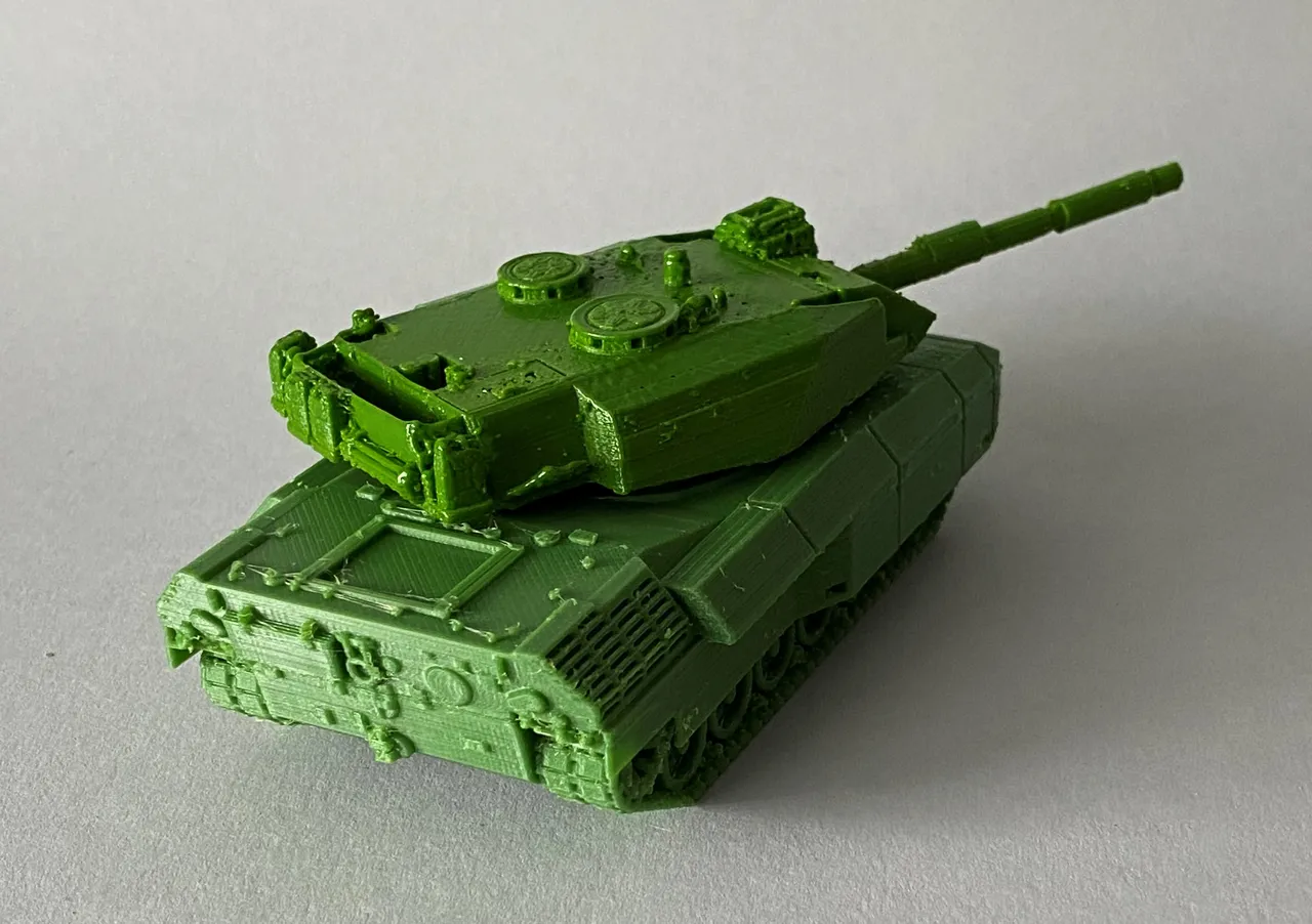 1-100 Tank Leopard C1 with MEXAS (print-optimized) by Tritschi ...