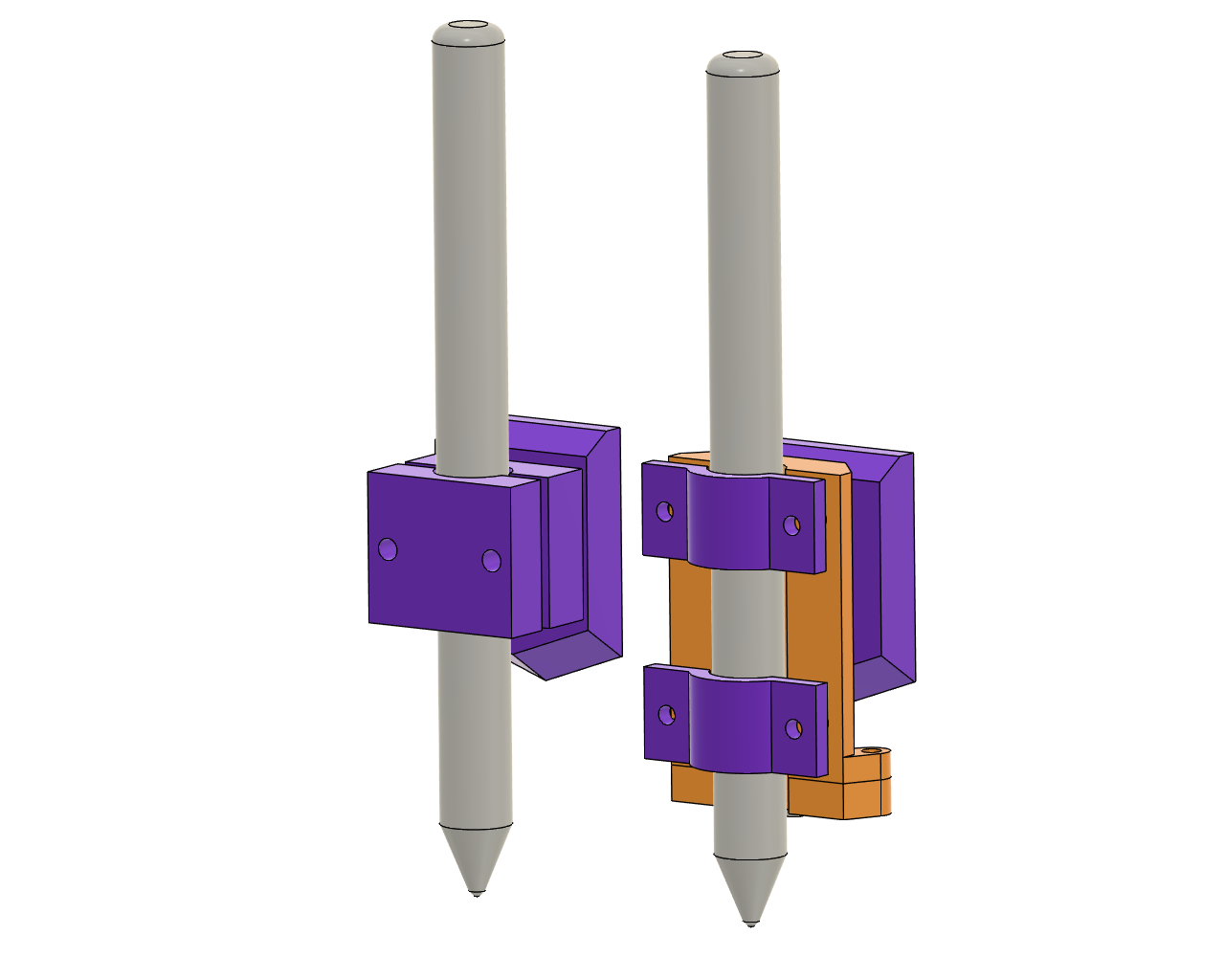 Pen Mounts for Quick tool change par Basement Creations | Téléchargez ...