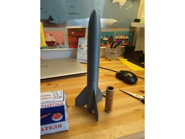 Modular Flyable Model Rocket by olexa | Download free STL model ...