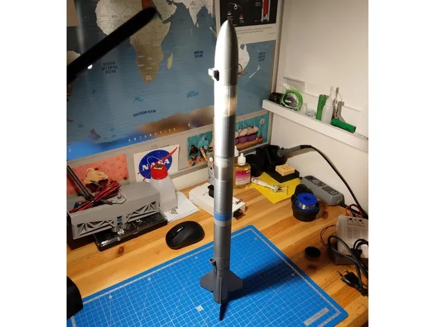 Modular Flyable Model Rocket by olexa | Download free STL model ...