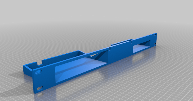 19" Rack for Unifi 8POE & 5POE by Cyril Ed | Download free STL model ...