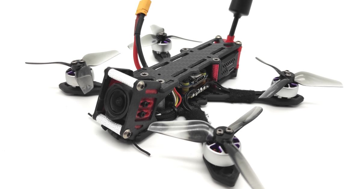 JeNo 3"/3.5" Drone Frame by WE are FPV | Download free STL model ...