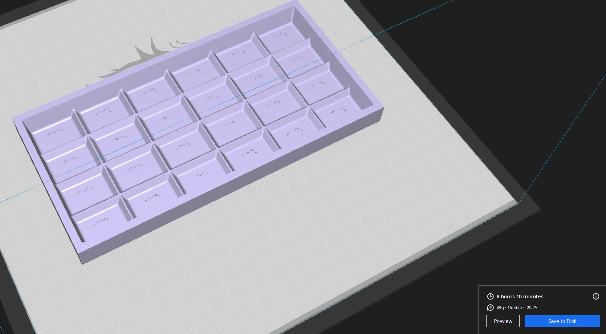 Mold for chocolate bar by Miroslav Jaššo | Download free STL model ...