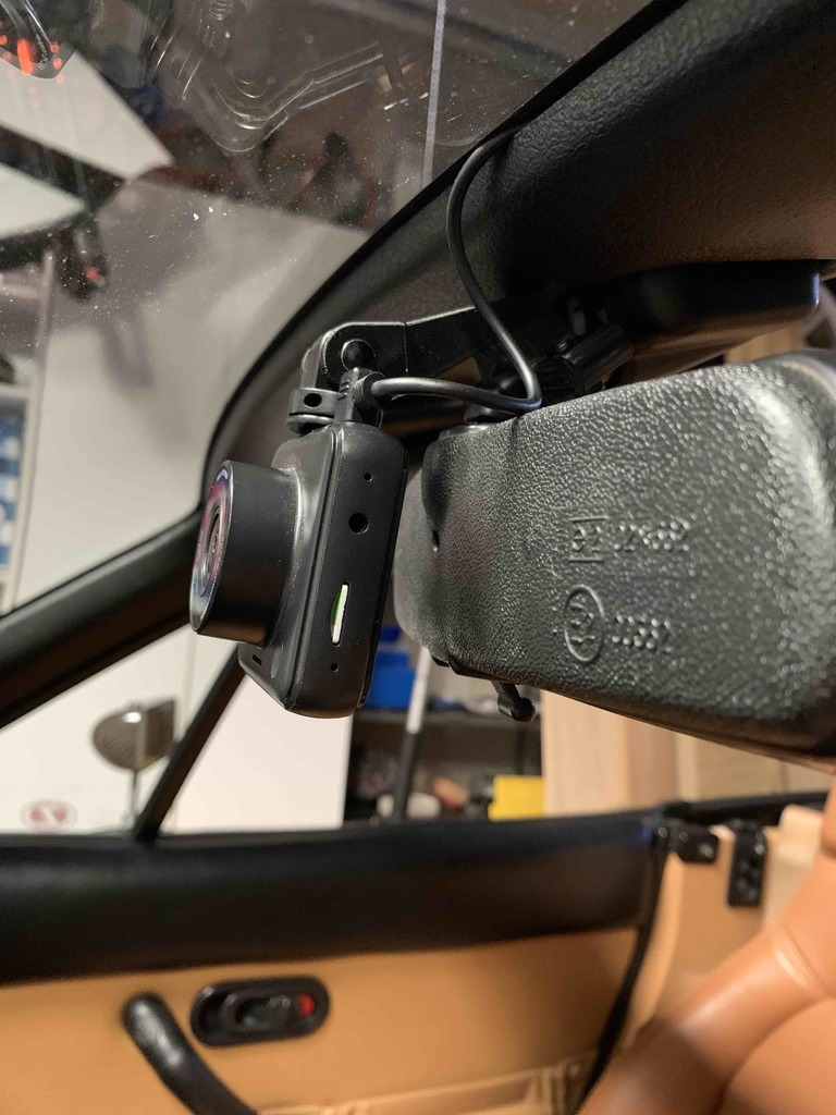 NA Miata mirror mount for Apeman Dash Cam by cbmelton | Download free ...