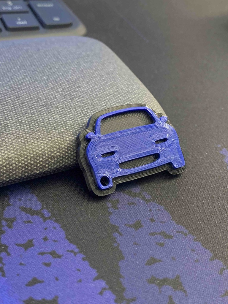 Miata Keychain with Base by cbmelton | Download free STL model ...