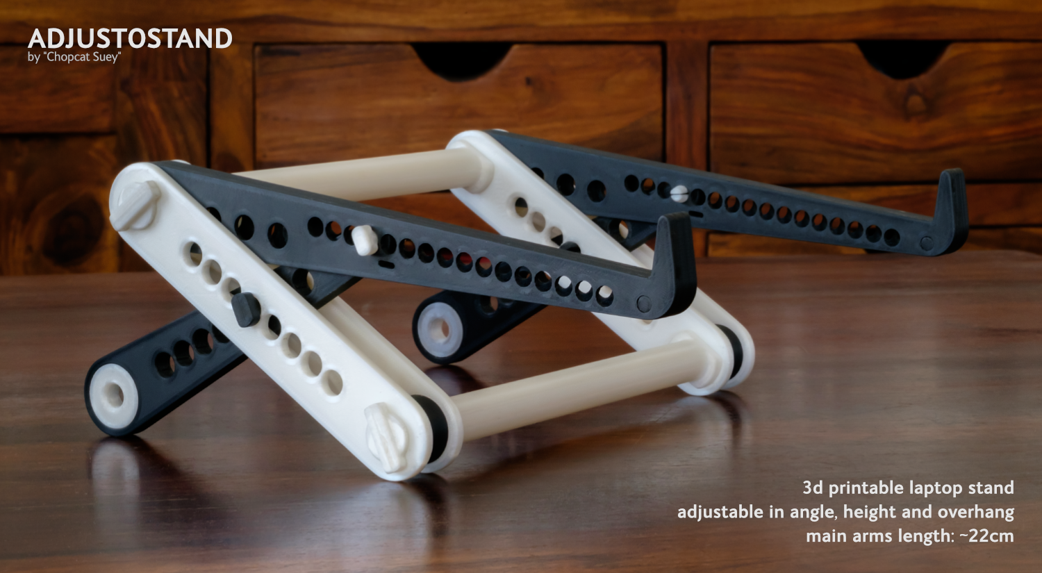 ADJUSTOSTAND, the highly adjustable laptop stand by Chopcat Suey ...