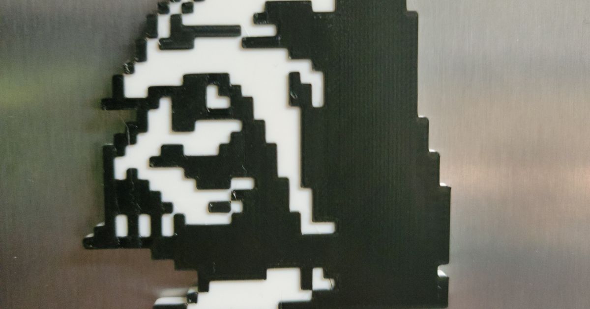 8-Bit Darth Vader by Ankhadia | Download free STL model | Printables.com