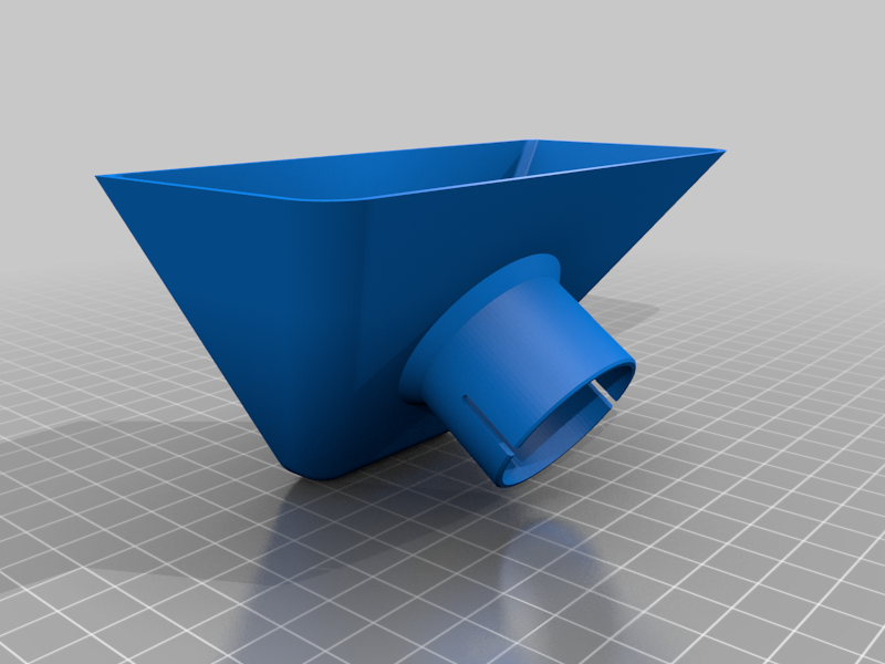 Wall vacuum cleaner adapter by dantech | Download free STL model ...