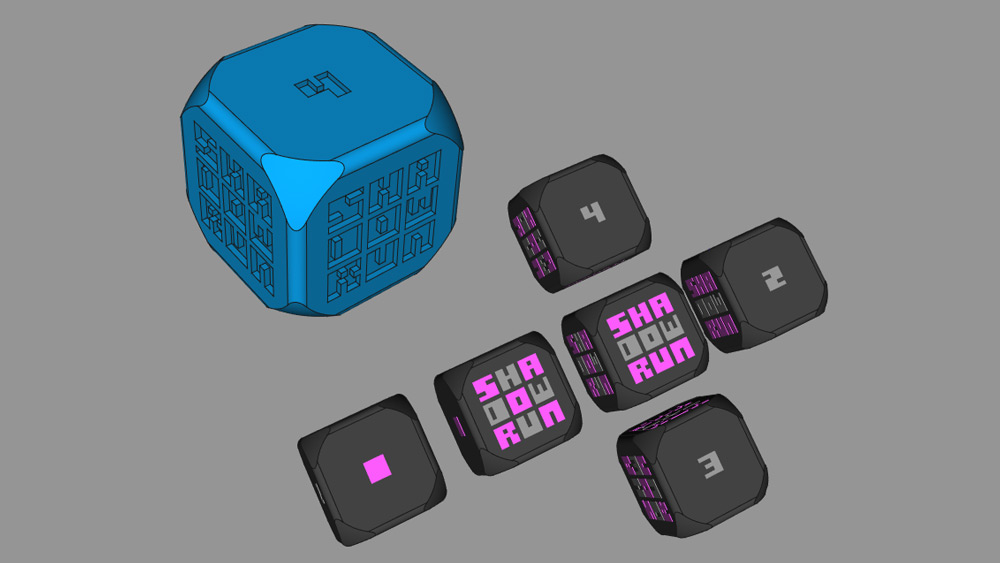 16mm die for Shadowrun by Chopcat Suey | Download free STL model ...