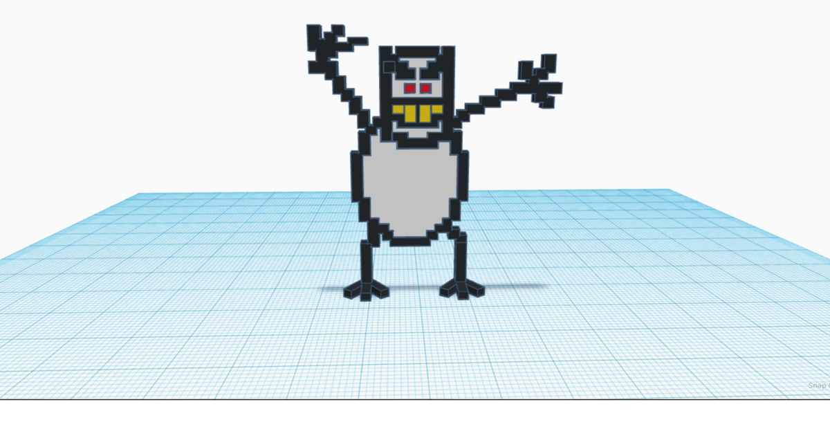 Ski Free Abominable Snowman by icodeusingmybutt | Download free STL ...