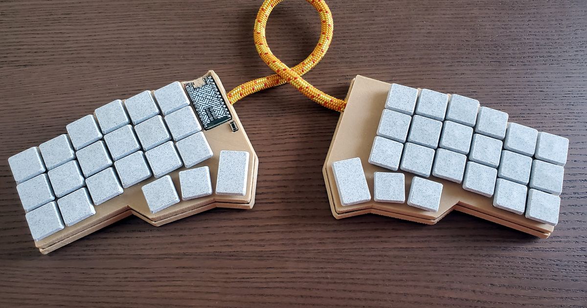 Corne Keyboard Case by fgebhart | Download free STL model | Printables.com