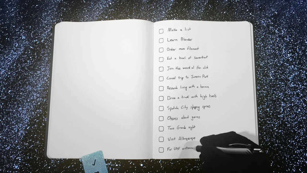 List Stencil by Kai Nightmode | Download free STL model | Printables.com