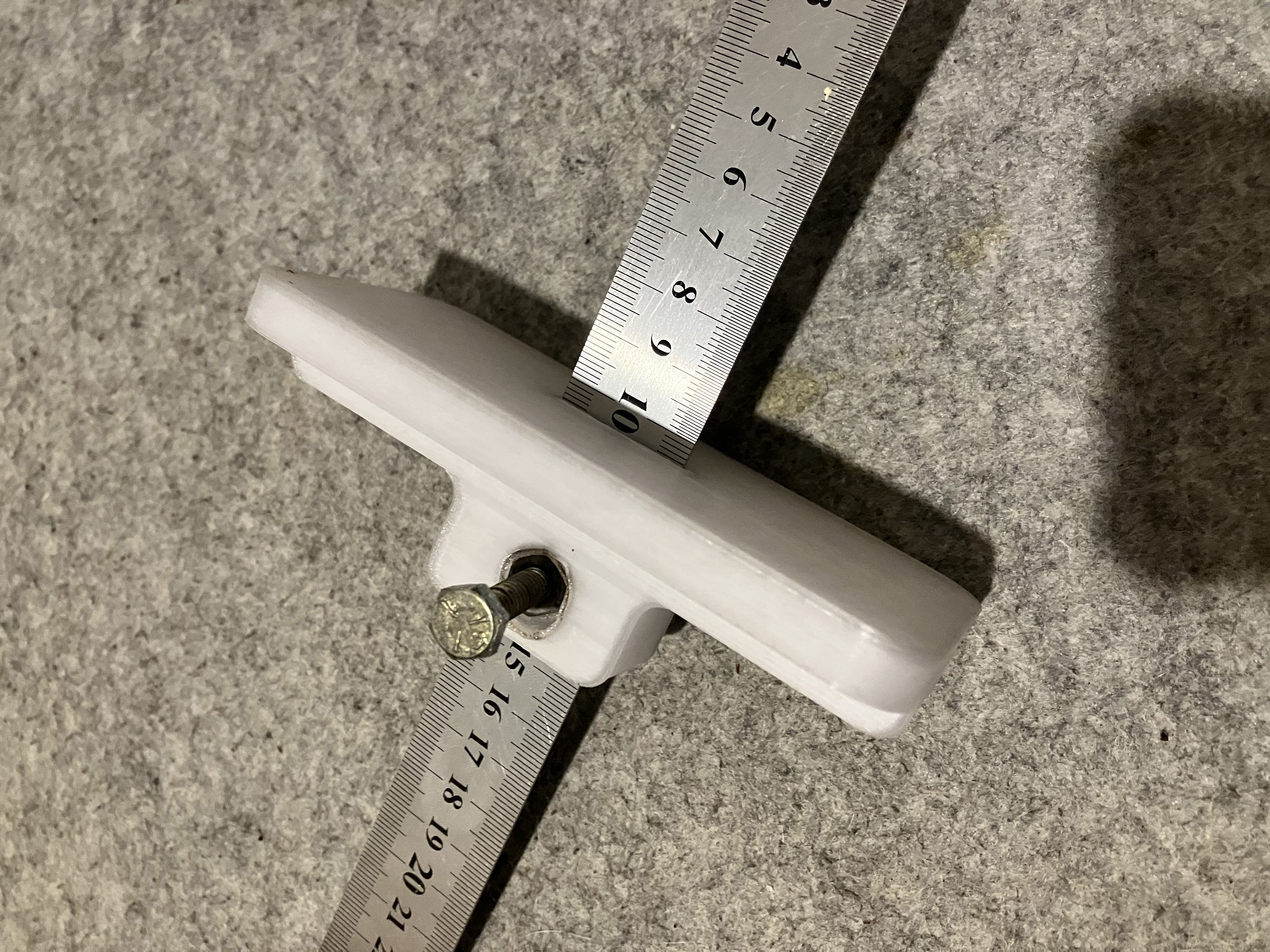 Big ruler stopper by renzo | Download free STL model | Printables.com