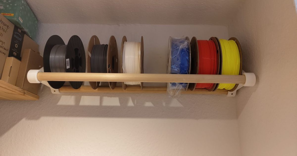 Filament Shelf by Anton B. | Download free STL model | Printables.com