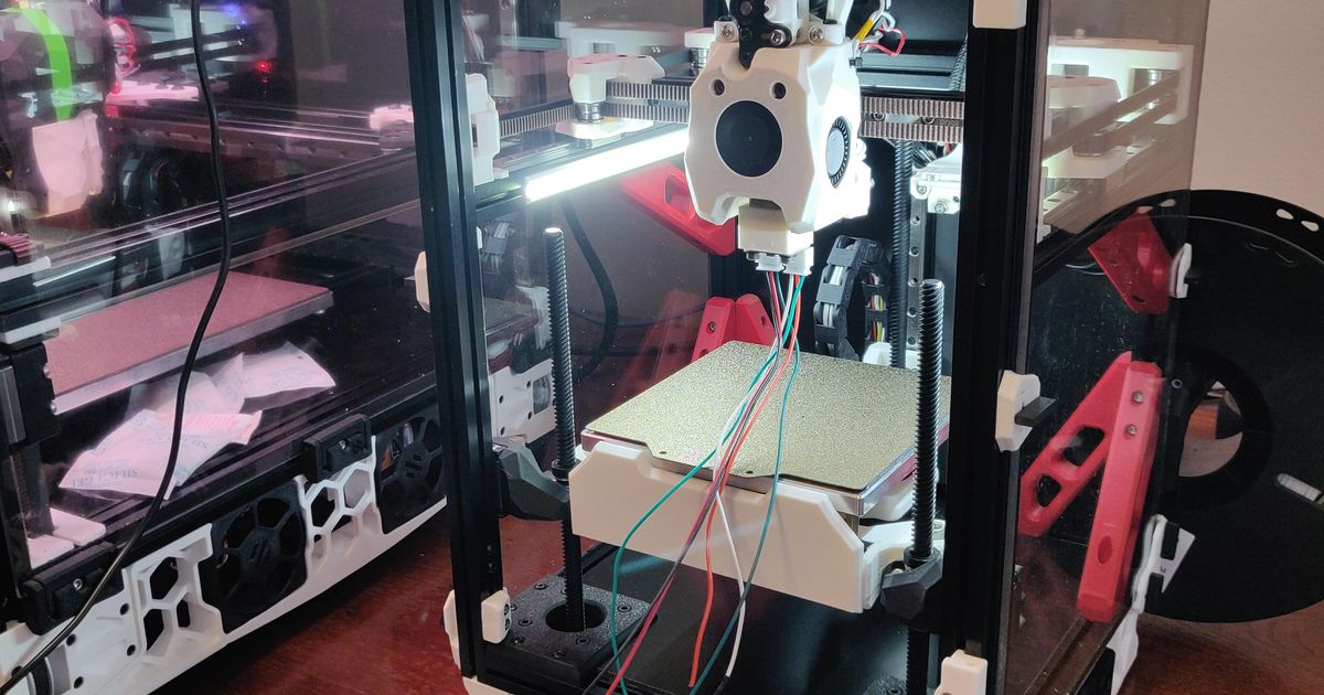 ADXL nozzle mount - Dragon or e3d v6 by Richard M | Download free STL ...