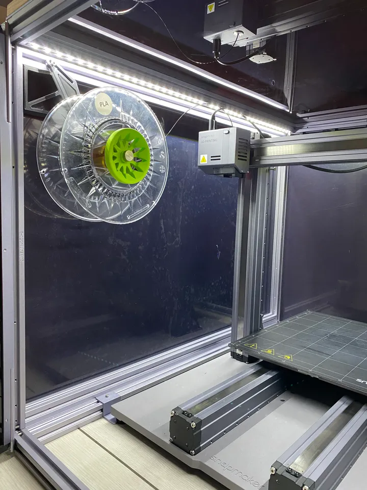 Filament arm mount for Snapmaker 2.0 enclosure (A350/F350) by Geddy ...