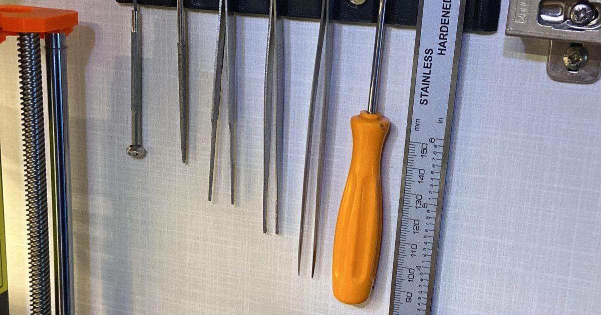 Magnetic tool holder by Jerry | Download free STL model | Printables.com