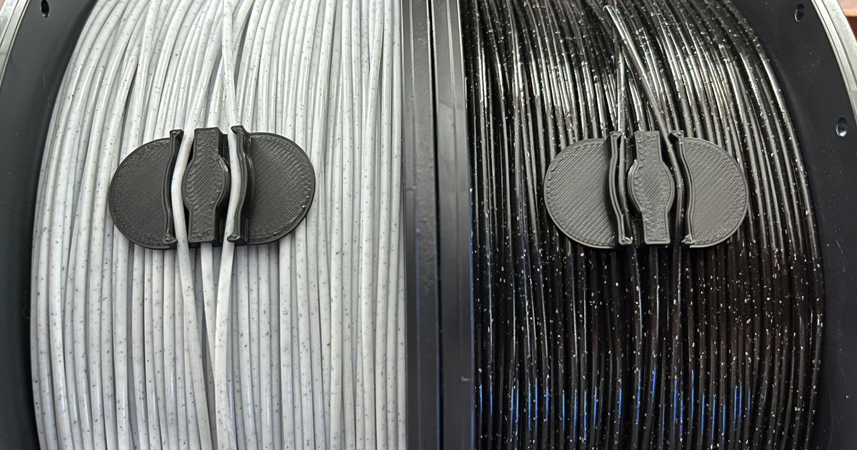 Grandma's Favorite Filament Clip - Double Lock by Justin | Download ...