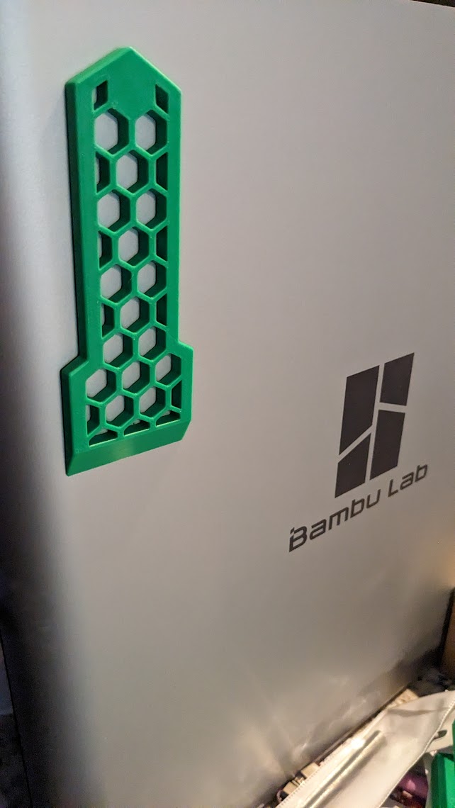 HexScraper - Printbed scraper (with 10mm magnet) by Cornbread | Download free STL model ...