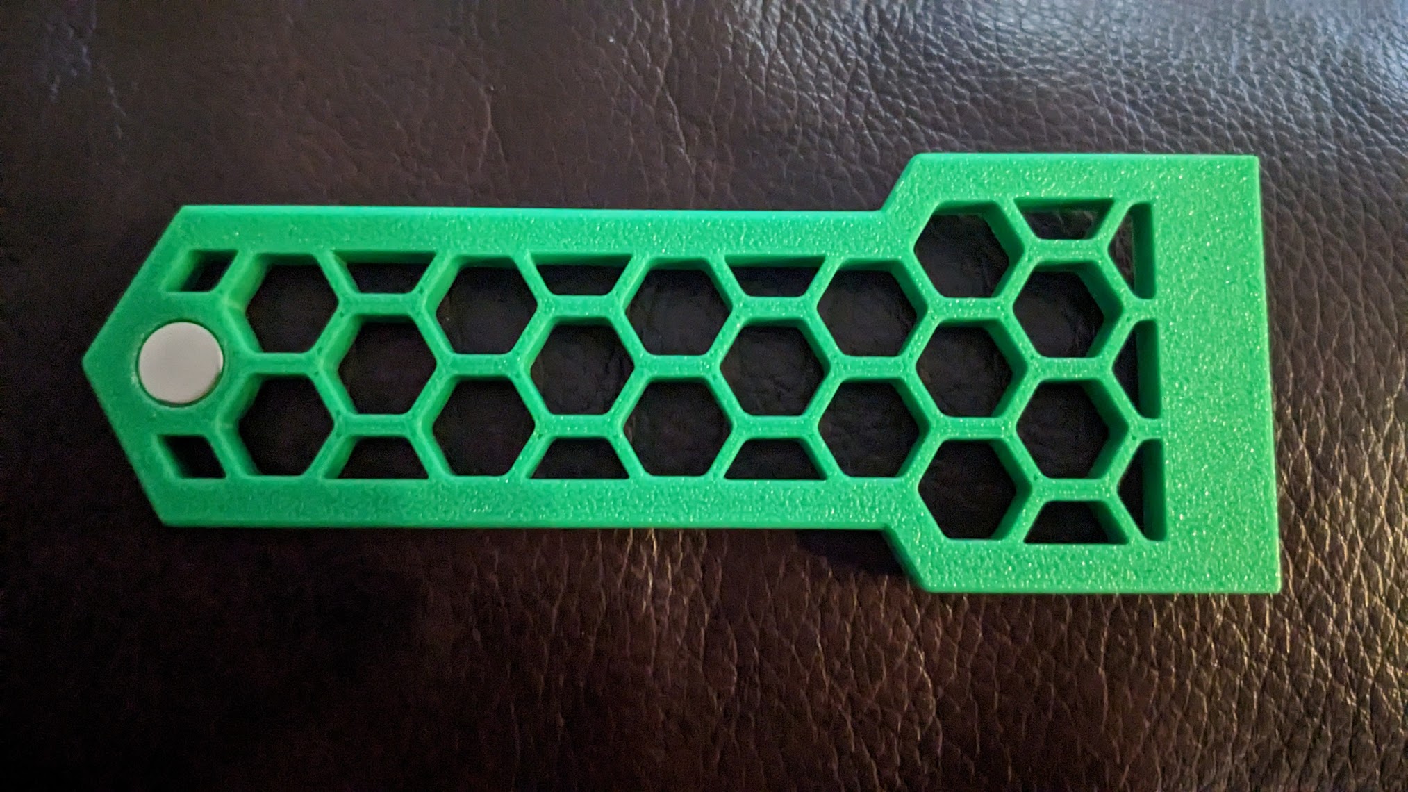 HexScraper - Printbed scraper (with 10mm magnet) by Cornbread | Download free STL model ...