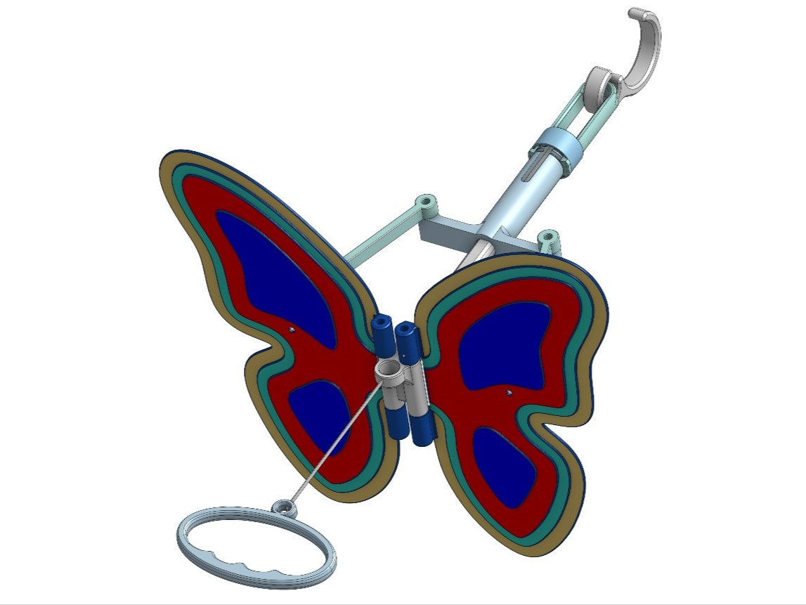 Big flying butterfly by Thorin Oakenshield | Download free STL model ...
