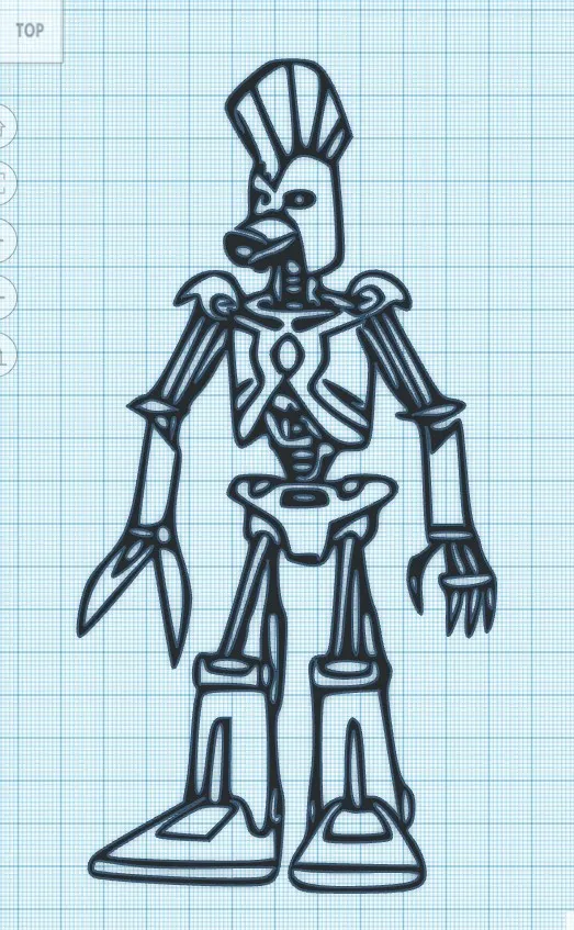 Cybernetic Ghost of Christmas Past From the Future- athf - wall art by ...