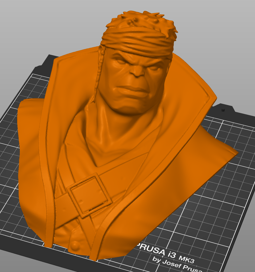 Pirate Hulk Bust Statue by Super 3D Printer | Download free STL model | Printables.com
