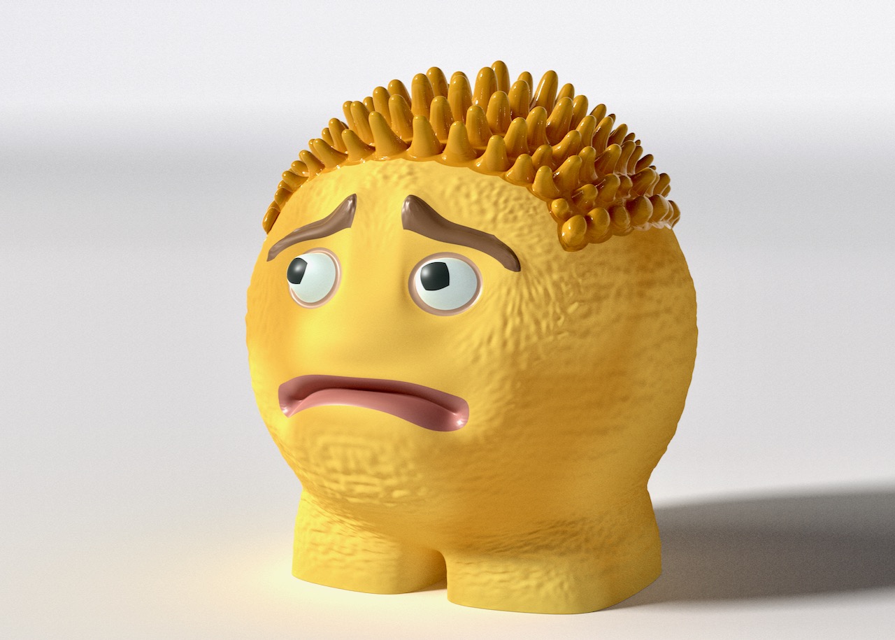Greeble Family of Emoticons by SteedMaker | Download free STL model ...