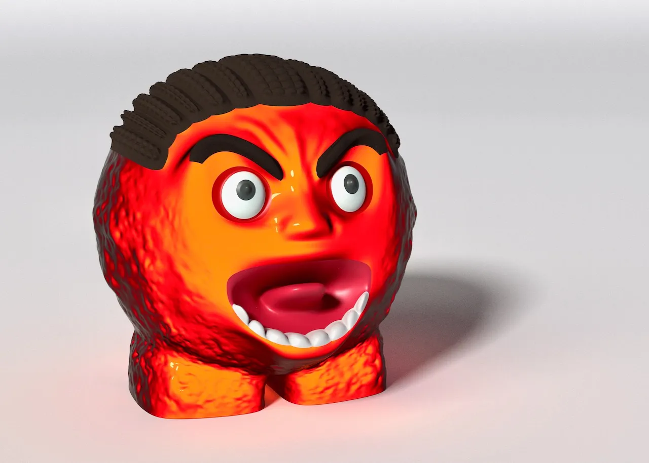 Greeble Family of Emoticons by SteedMaker | Download free STL model ...