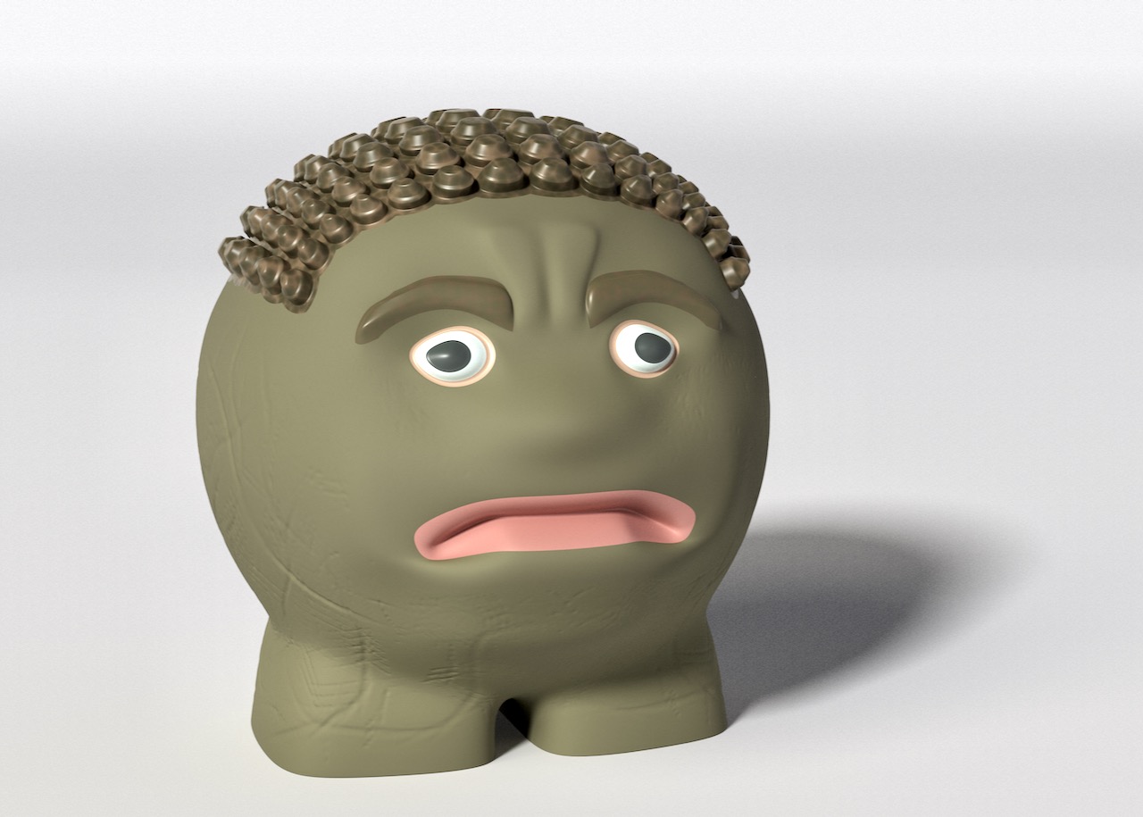 Greeble Family of Emoticons by SteedMaker | Download free STL model ...