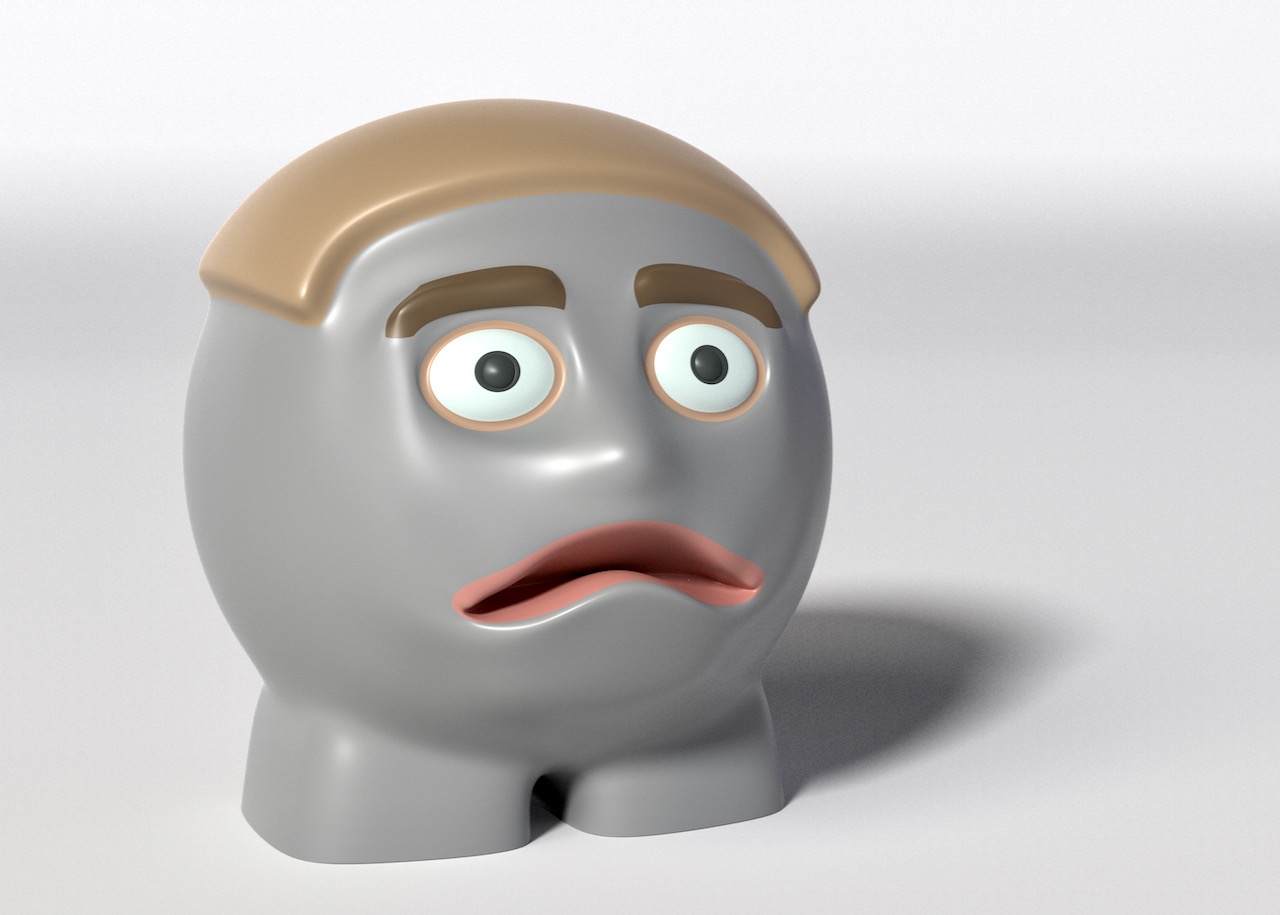 Greeble Family of Emoticons by SteedMaker | Download free STL model ...